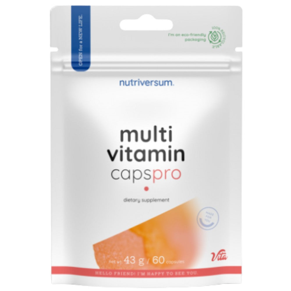 MultiVitamin Caps Pro - 60 capsules – Nutra Best Europe